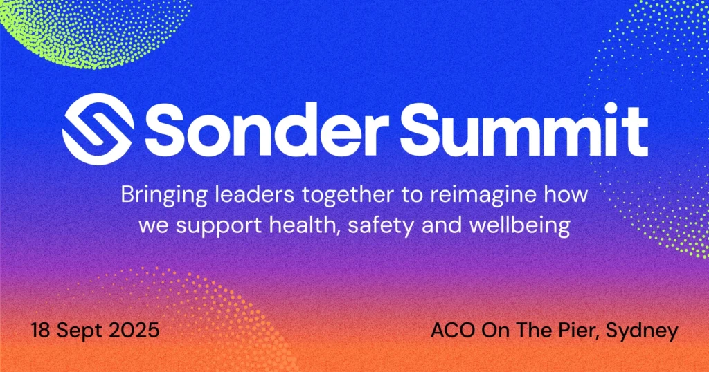 Sonder Summit | Health, Safety and Wellbeing Leadership Conference