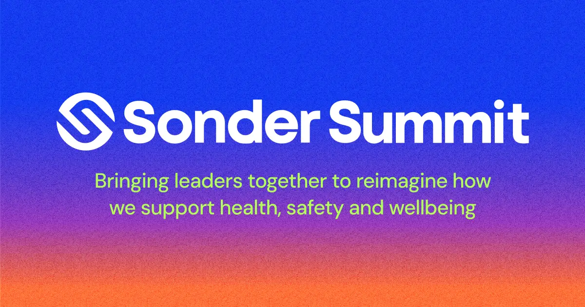 Sonder Summit | Health, Safety and Wellbeing Leadership Conference